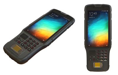 中国 手持ち型の人間の特徴をもつ生物測定の指紋の走査器のタブレットのPCのバーコードの走査器 販売のため