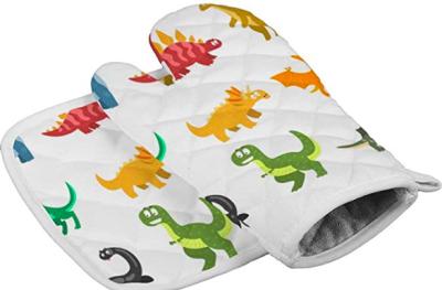 Cina Cucina che cucina il fumetto bollente Oven Gloves Heat Resistant del BARBECUE in vendita