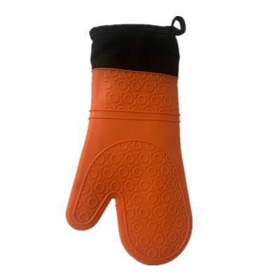 China De gewatteerde Voerende Duurzame Handschoenen van de Silicone Hittebestendige Keuken Te koop
