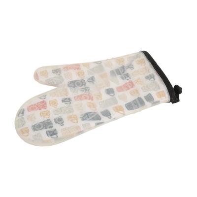 China Dubbele Lagen Gewatteerde Voerende Hittebestendige Silicone Vuurvaste Handschoenen Te koop