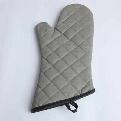 China Gewatteerd Terry Cloth Lining Heat Resistant Oven Mitts Flame Retardant Coating Te koop