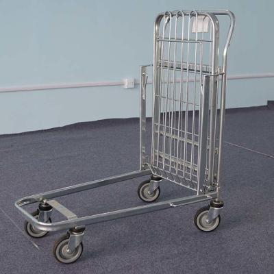 Cina Colore d'argento delle forti della struttura del materiale di maneggio del carretto del carrello merci di consegna in vendita