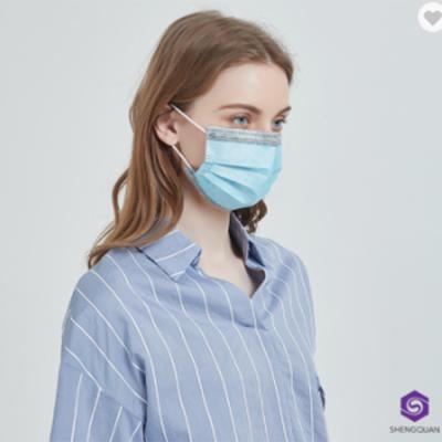Cina l'anti piega Earloop della polvere 3 di 17.5x9.5cm FDA protezione la maschera in vendita