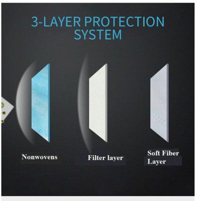 Cina FDA 3 mette a strati 99% che Earloop eliminabile protezione la maschera in vendita