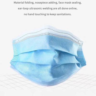 中国 18x9cm防水ちり止めの使い捨て可能なEarloopはマスクを 販売のため