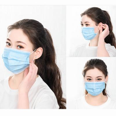 中国 3つの層医学のスパンデックス使い捨て可能なEarloopはマスクの反塵を 販売のため
