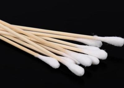 China Witte 80mm Lange Medische q-Katoenen van Uiteindensugical Zwabbers voor het Ziekenhuis Te koop