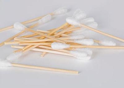 China Comfortabele Ronde Hoofd Medische Katoenen Zwabbers voor Schoon Te koop