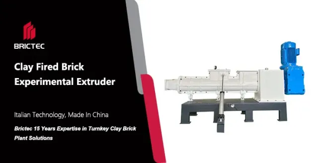 Autonomic Lab Brick Extruder Machine for Red Clay Brick Making Research