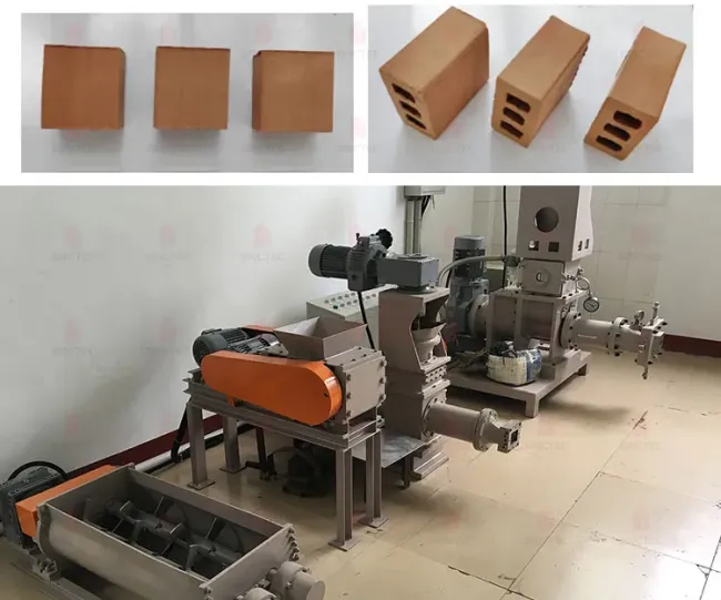 Autonomic Lab Brick Extruder Machine for Red Clay Brick Making Research