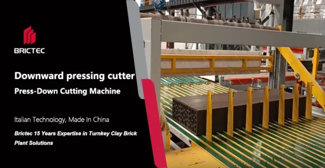 Downward Pressing Cutter for Clay Brick Factory