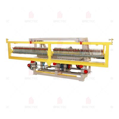 China Clay Brick Cutter Twin-Screw Frame Wire-Cutting Machine With VFD Adjustable for sale