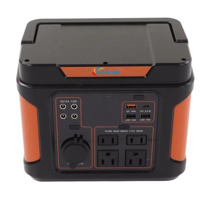 中国 セリウム300wの携帯用発電機のキャンプのリチウム コンパクト動力火車296Wh 80000mAh 販売のため