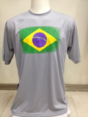 China Las camisetas calientes 2014 del fútbol del mundial del Brasil la FIFA de las ventas barato ablandan las camisetas de los hombres de la rápido-sequedad en venta