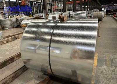 Hot Dipped Galvanizing GI Steel Coil Zinc Coating 40g-400g Regular Spangle