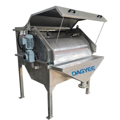 Externally Compact Micro Rotary Fed Drum Screen Filter Manufacturer