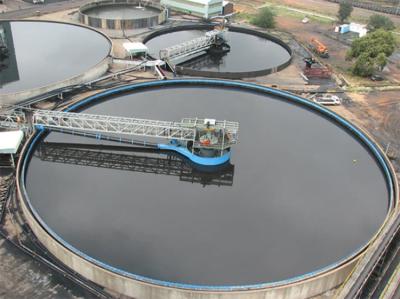China Sistema completo del raspador de barro del puente de la depuradora de aguas residuales en venta