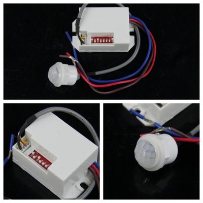China ROHS keuren Miniplafond Opgezette Bewegingssensor Lichte Schakelaar 220V goed Te koop