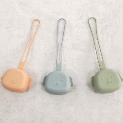 Cina Cassa fittizia BPA del cucciolo del silicone libero a forma di del commestibile adatta per la lavastoviglie in vendita