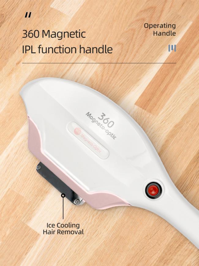 Maneto-optical handle
