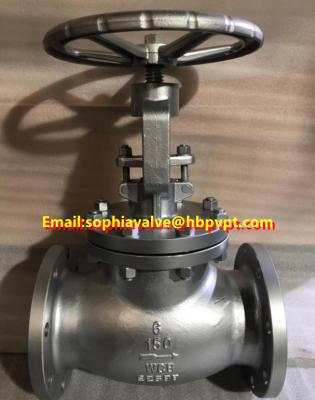 Quality ANSI 150LB WCB globe valve for sale
