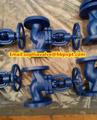 Quality cast iron DIN globe valve PN16 GG25 for sale