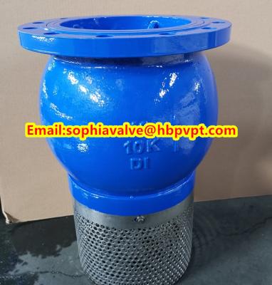Quality QT450 DN150 PN10/16 ball type check valve for sale