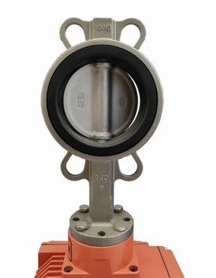 Quality 2.5 inch CF8 150lb wafer butterfly valve for sale
