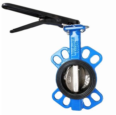 Quality Ductile iron 150LB lug butterfly valve with pin for sale