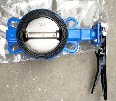 Quality Ductile iron 150LB lug butterfly valve with pin for sale