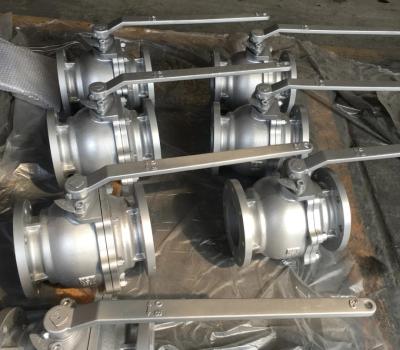 Quality JIS B2031 10K cast iron ball valve for sale