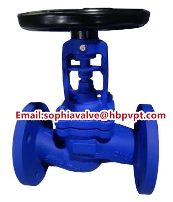 Quality PN40 cast steel bellows globe valve made in China for sale