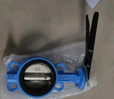 Quality export DN100 ductile iron JIS wafer butterfly valve for sale