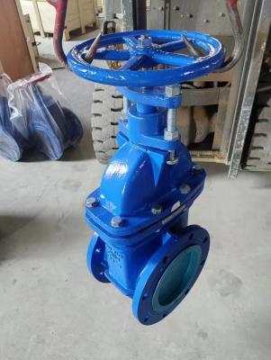 Quality PN10 BS3464 cast iron gate valve body material GG25 for sale