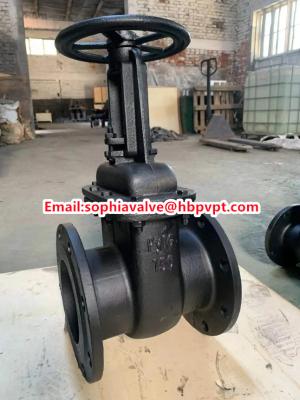 Quality Py 10 GOST rising stem cast iron gate valve for sale
