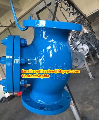 Quality A216B 150# ANSI metal seal swing check valve for sale