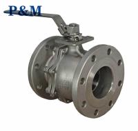 Quality 4'' 150LB CF8M 2-PC ball valve made in China for sale