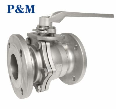 Quality 4'' 150LB CF8M 2-PC ball valve made in China for sale
