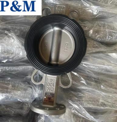 Quality CF8/CF8M stainless steel wafer butterfly valve for sale