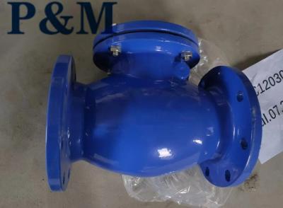 Quality cast iron metal seal GG25 flanged check valve for sale