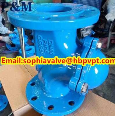 Quality face to face DIN3202 F6 PN16 GGG50 flanged check valve for sale