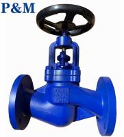 Quality DN50 PN16 GG25 flanged globe valve handwheel operation for sale