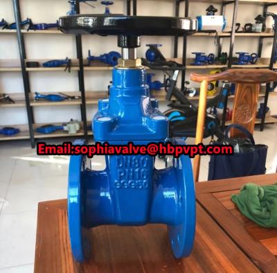 China GGG50 resilient seal BS gate valve for sale