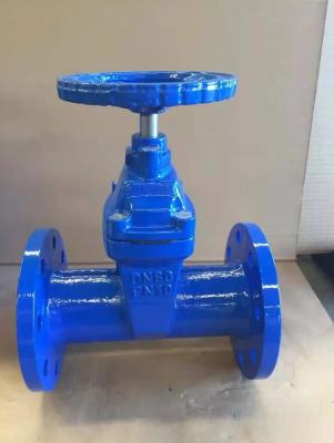 Quality DIN non-rising stem F5 cast iron gate valve for sale