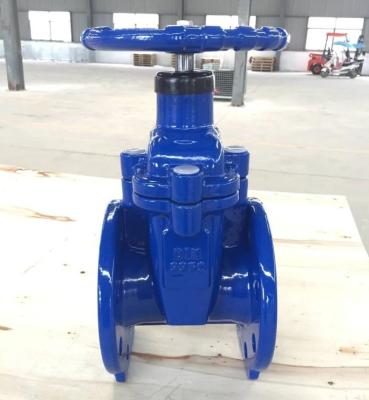 Quality DIN non-rising stem F5 cast iron gate valve for sale