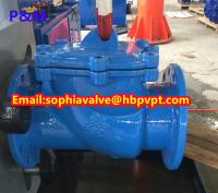 Quality DN200 PN16 GGG50 DIN swing check valve for sale