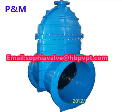 Quality DIN3352 resilient seal cast iron gate valve for sale