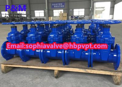 Quality DIN3352 resilient seal cast iron gate valve for sale