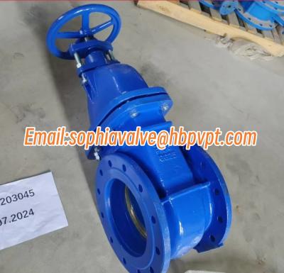 Quality GG25 Non-rising stem cast iron gate valve for sale