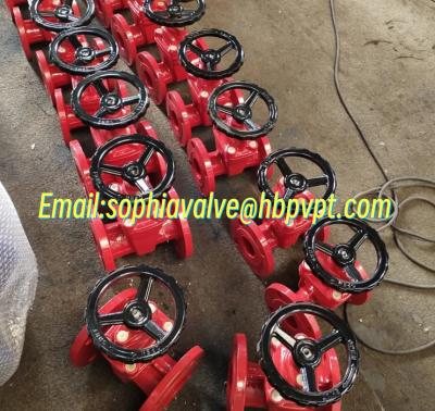 Quality AWWA 250PSI flanged gate valve for sale